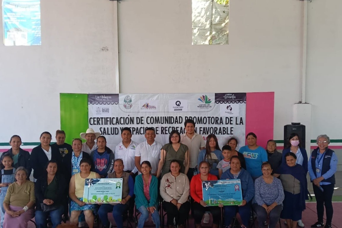 La Secretaría de Salud Certifica a Comunidad y Espacio de Recreación ...